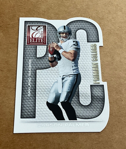2013 Elite # 14 Carson Palmer Primary Colors Oakland Raiders Football ...