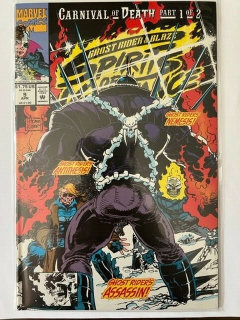 Ghost Rider & Blaze Spirits Of Vengeance #9 1st App Michael Badilino ...