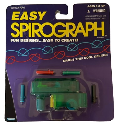 Vintage 1995 Kenner Easy Spirograph Design 90s Toy New In Box Sealed | eBay