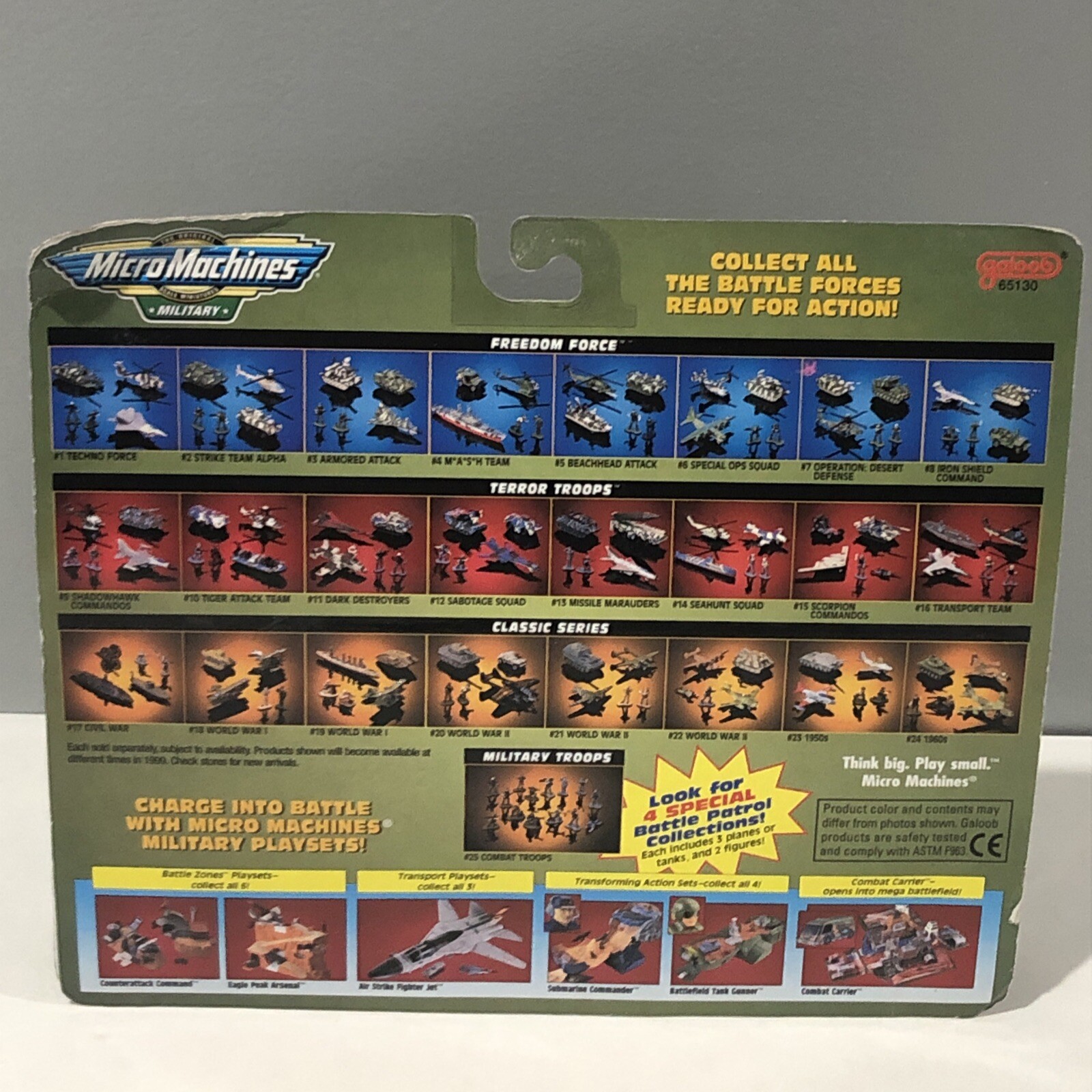 Micro Machines Military Classic Series #23 1950s Bonus Cars Miniature ...