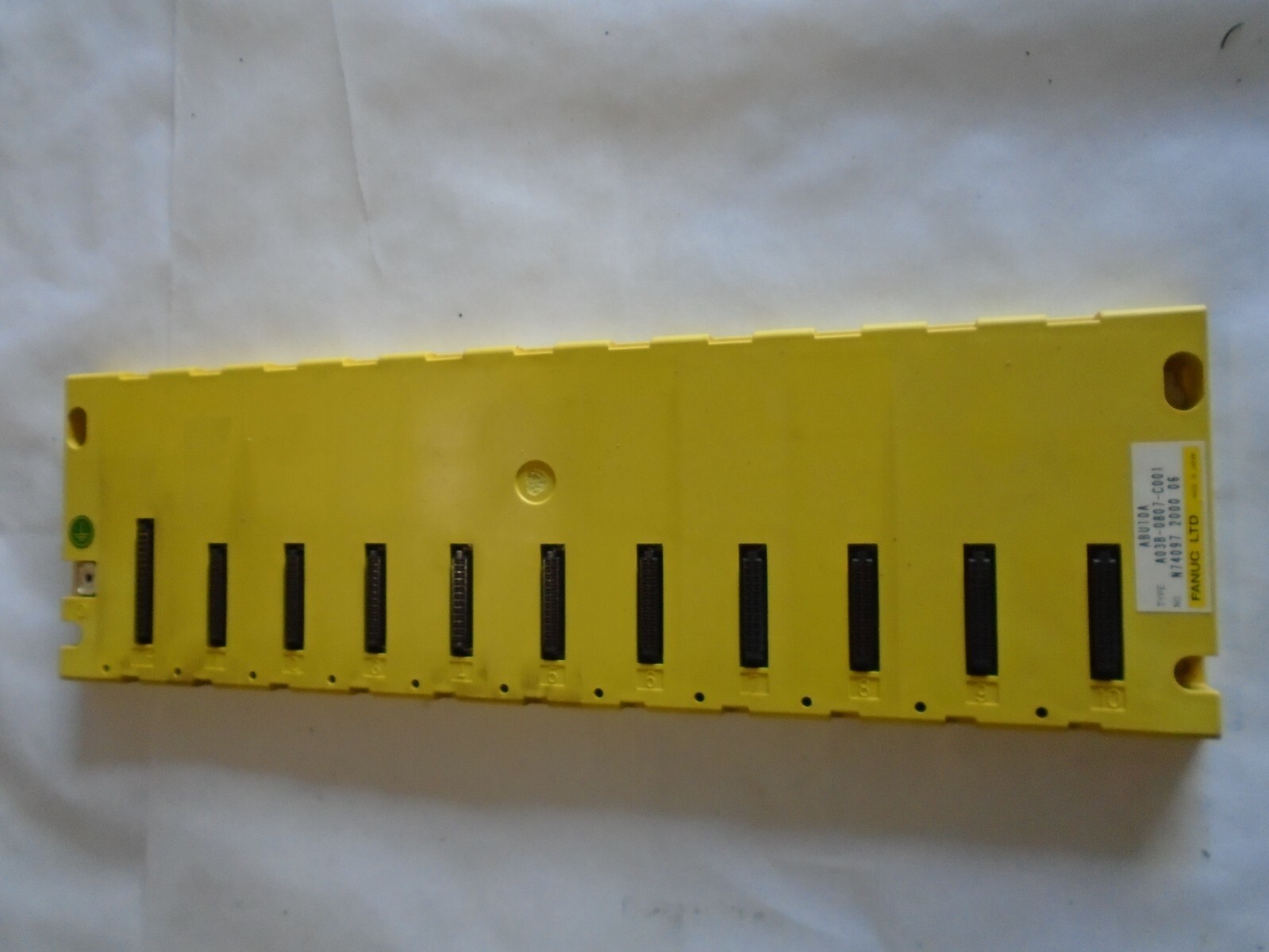 Fanuc ABU10A Module Base 10 Slot Rack A03B-0807-C001 TESTED | eBay