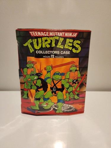 1988 TMNT Teenage Mutant Ninja Turtles Carrying Case / Carrier w/ Trays ...