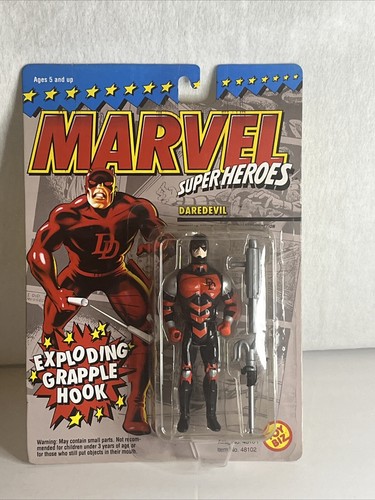 Marvel Super Heroes: Daredevil with Grappling Hook, ToyBiz 1994 (MOC) 35112481027| eBay