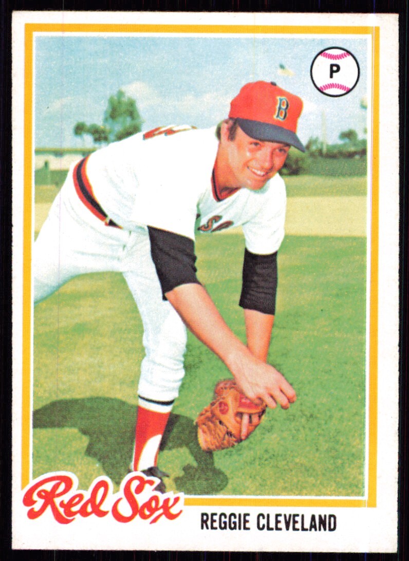 1978 Topps Reggie Cleveland Boston Red Sox #105 | eBay