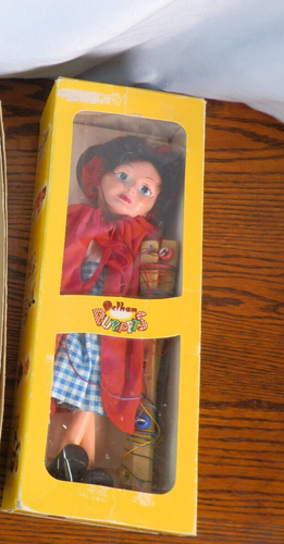 Vintage Pelham Puppet Little red riding hood Marlborough Marionette ...