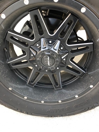 Pro Comp 48 Series Quick 8 Flat Matte Satin Black Wheel Rim Center Cap ...