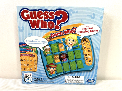 Guess Who? 2014 Version Kid Friendly Family Game Night 100% Complete ...