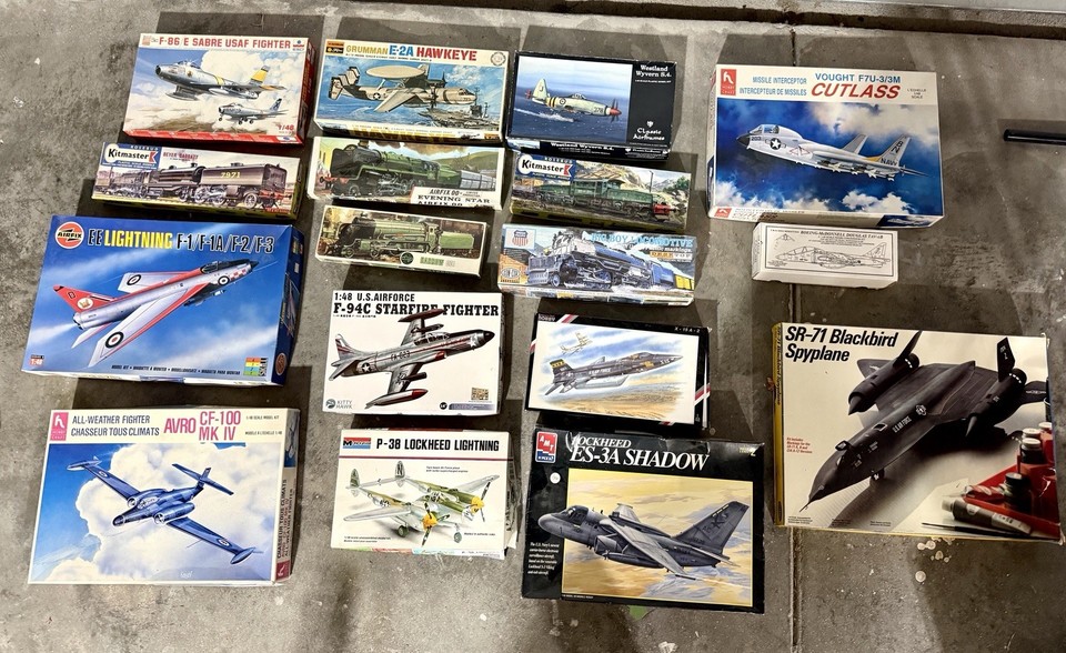 F9F PANTHER - FREE SHIPPING - Monogram Navy Aircraft 1:48 Model Kit ...