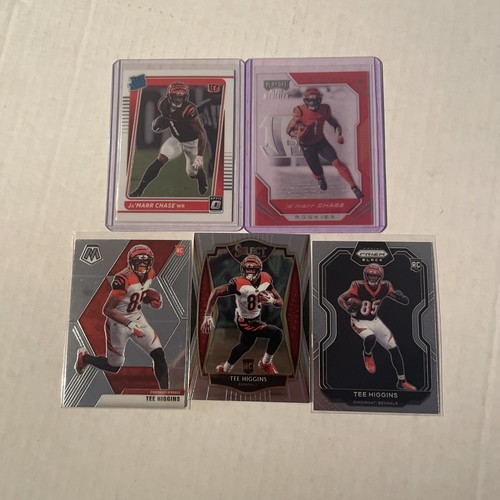 Jamarr Chase Tee Higgins Rookie Card Lot | eBay