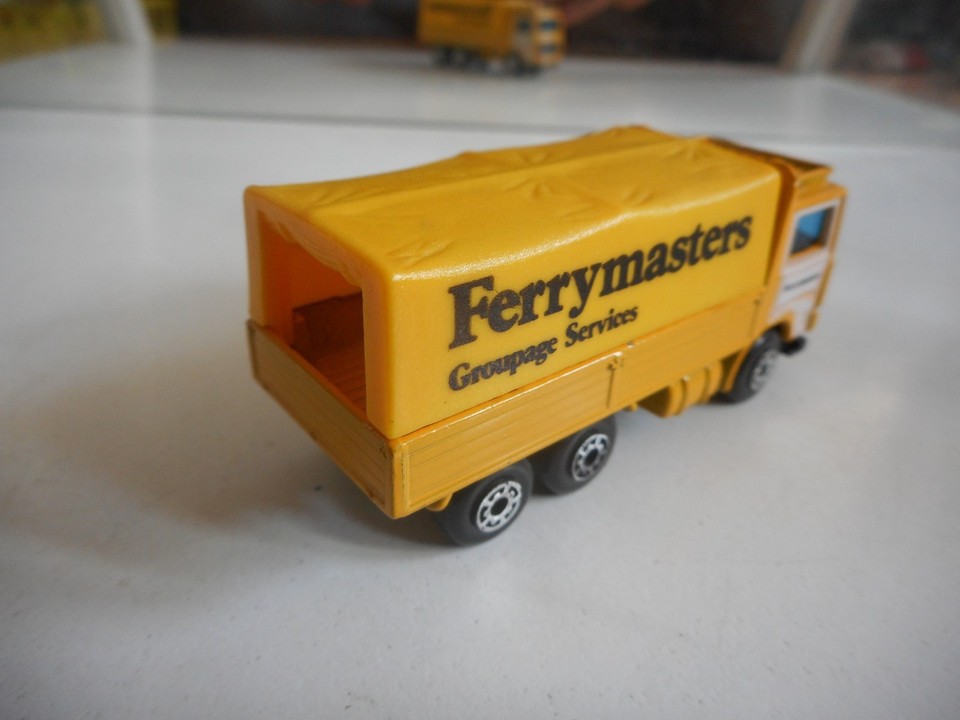 Matchbox Volvo Truck "Ferrymasters" in gelb | eBay