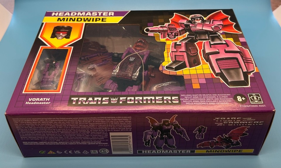 Mindwipe Headmaster Transformers G1 Reissue Retro Action Figure MISB 2020 Hasbro | eBay