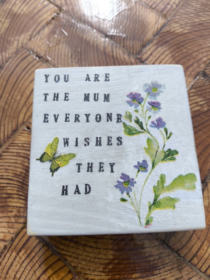 mum mother gift Desk Sitter shelf sign wooden handmade unique | eBay UK