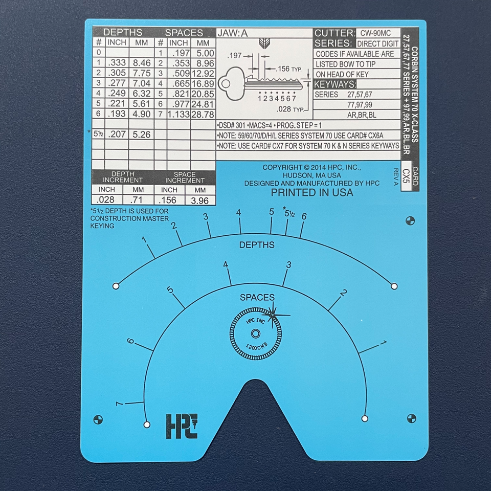 New HPC Replacement Code Cards for 1200 CMB Blitz - Free Shipping ...