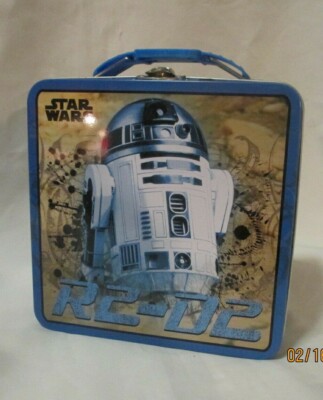 STAR WARS R2D2 LUNCH BOX 5.5" x 6" x 3" | eBay