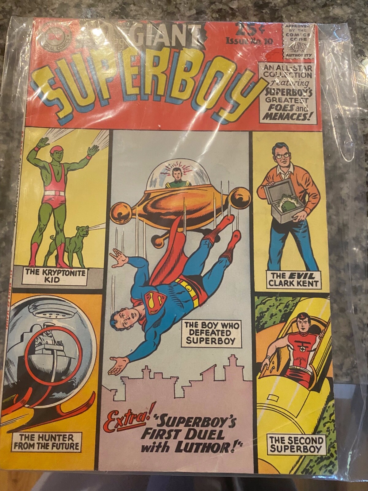 80 PG. GIANT SUPERBOY NO. 10-1965-ALL-STAR COLLECTION | eBay