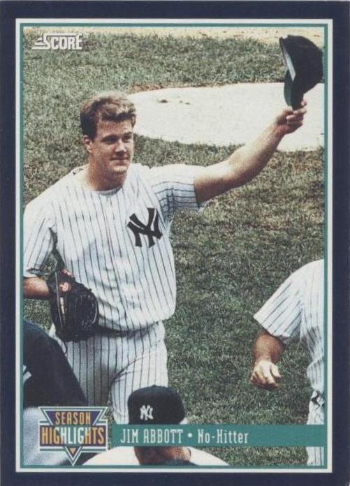 1994 Score - Jim Abbott #626 for sale | eBay