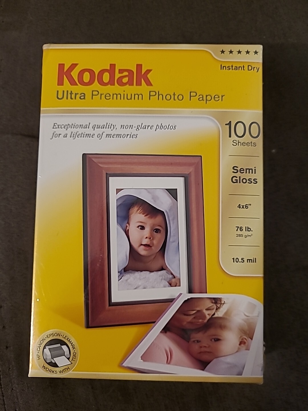 Kodak Ultra Premium Photo Paper Semi Gloss 4x6 - 100 Sheets for sale ...