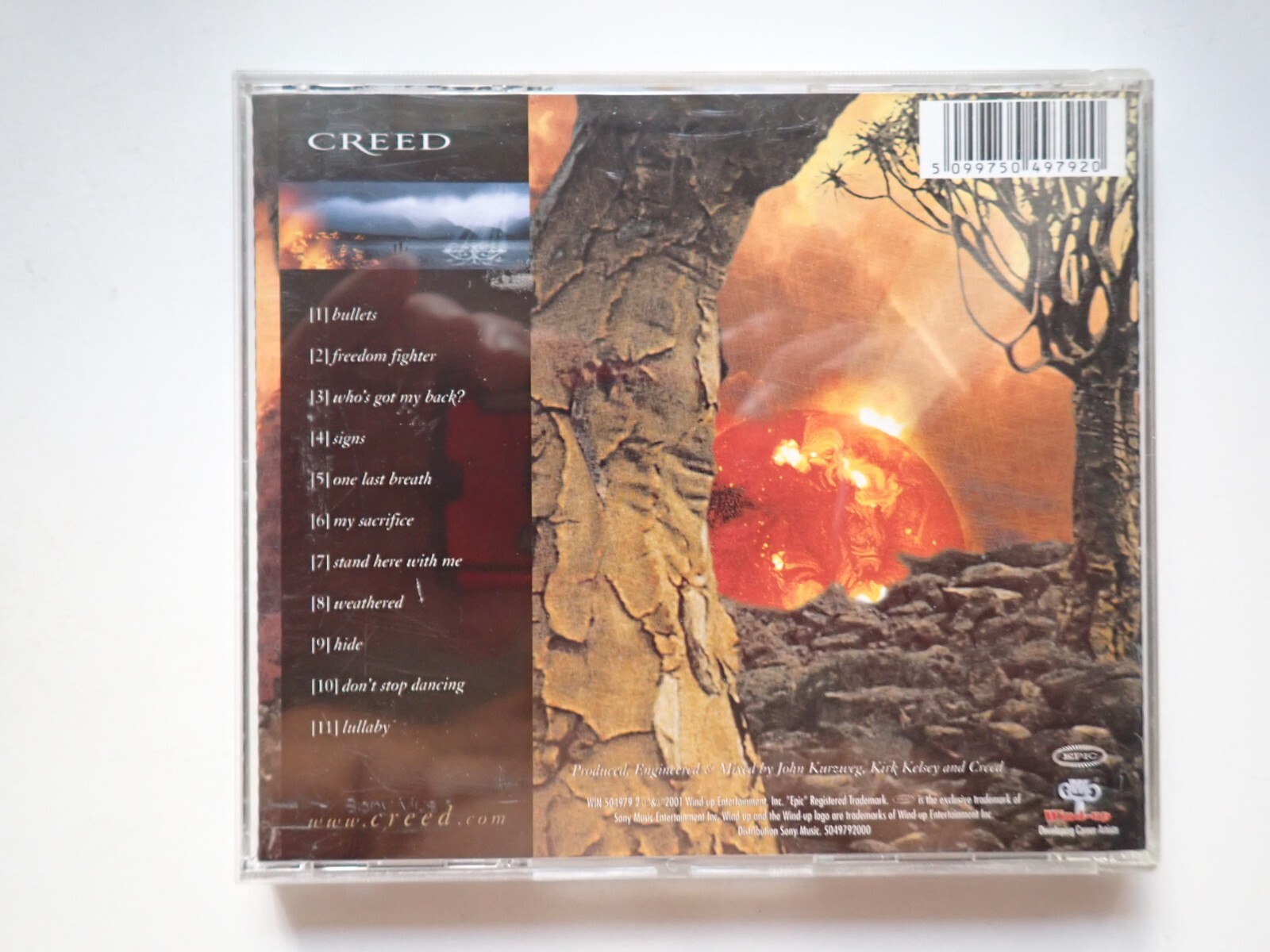 CREED - WEATHERED NM CD 2001 EU | eBay