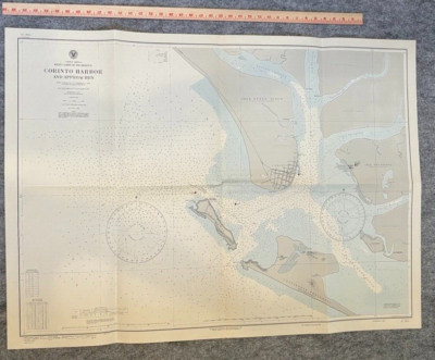 Charts - Wwii Us Navy Nautical Chart