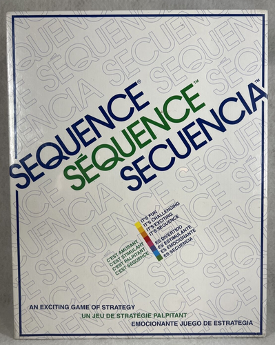Sequence Classic Board Game - 1995 - 035261082021 - 8202 - Jax - 7 ...