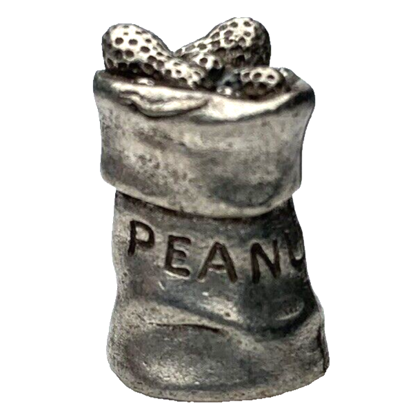 Monopoly MLB Edition Baseball Bag of Peanuts Token 1998 Hasbro Parker ...