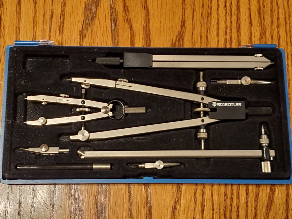 Staedtler Mars Compass Drafting Tool Set - Made in Germany | eBay