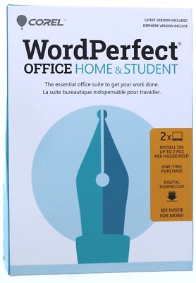 Corel Word Perfect Office Home & Student | eBay