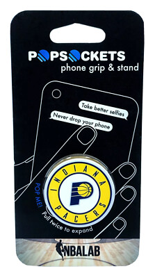PopSockets NBA Sports Indiana Pacers Basketball PopSocket Pop Socket ...
