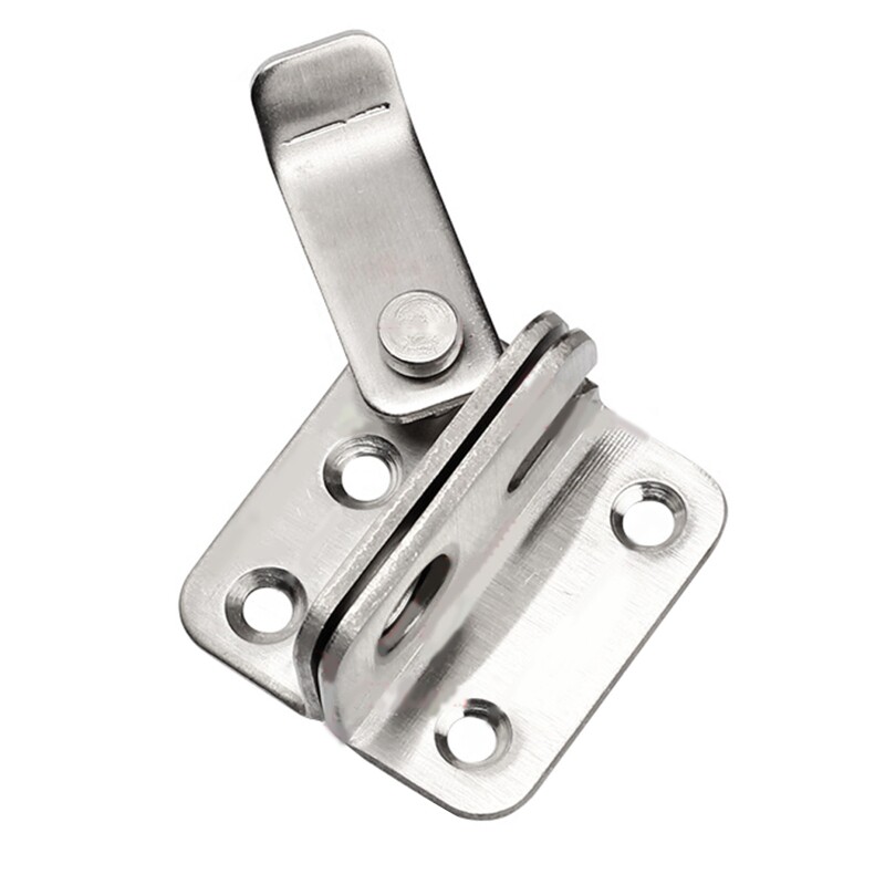Punch Free Wardrobe Door Bolt for Latch Drawer Lock Safety Stainless ...