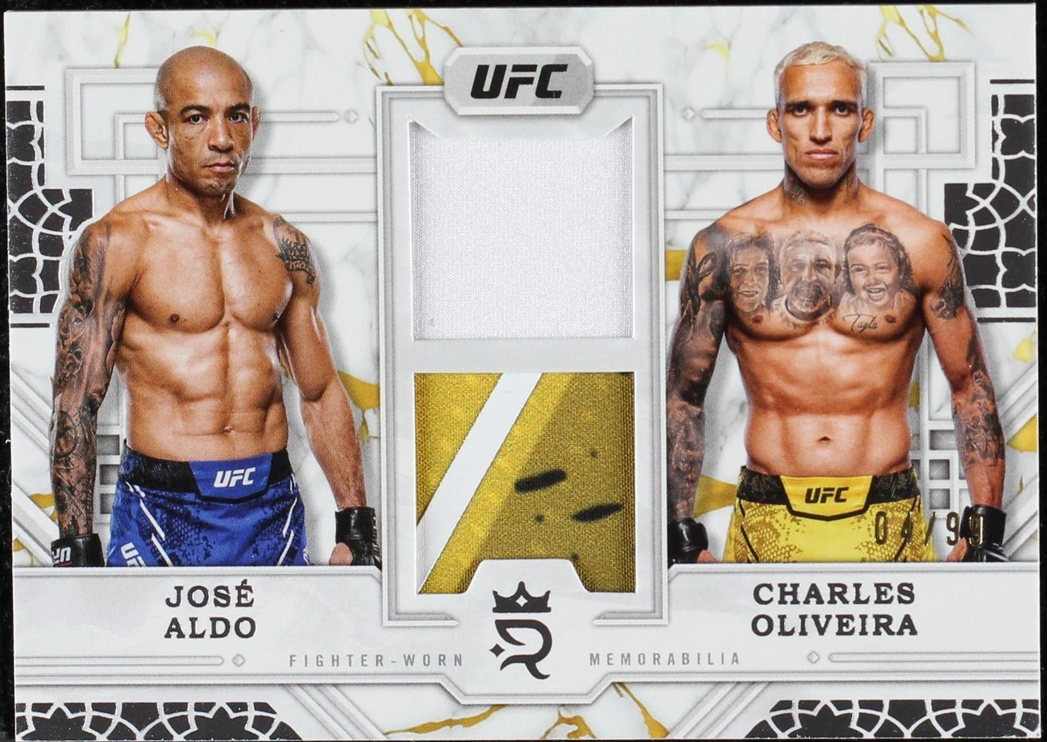 2024 Topps Royalty UFC - Prodigious Pairings Charles Oliveira, Jose ...
