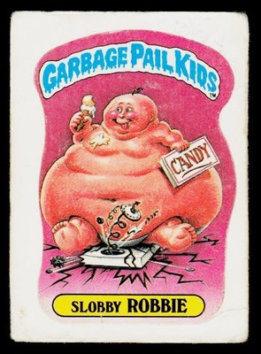 1985 Garbage Pail Kids Series 1 Slobby Robbie #26a Sticker Card | eBay