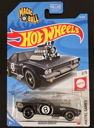 2021 Hot Wheels Super Treasure Hunt Rodger Dodger Magic 8 Ball'W8 | eBay