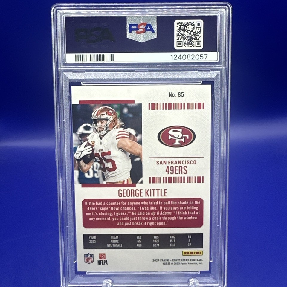 2024 Panini Contenders - George Kittle #85 Divisional Ticket /149 | eBay