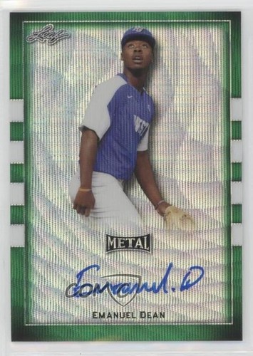 2018 Leaf Metal Perfect Game All-American Classic /4 Emanuel Dean #BA ...