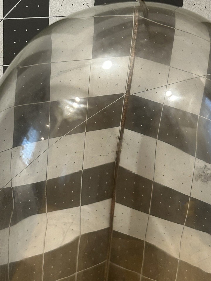 KUNDO OVAL GLASS ANNIVERSARY CLOCK DOME PARTS Read Description | eBay