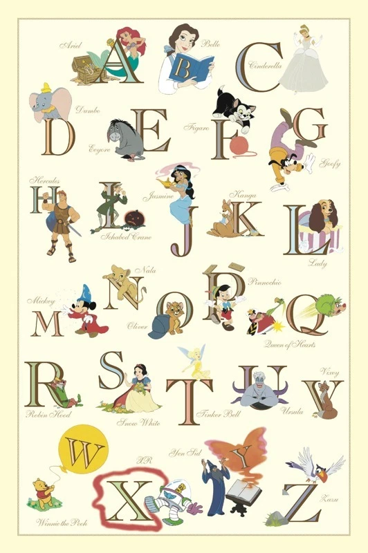 Disney Alphabet