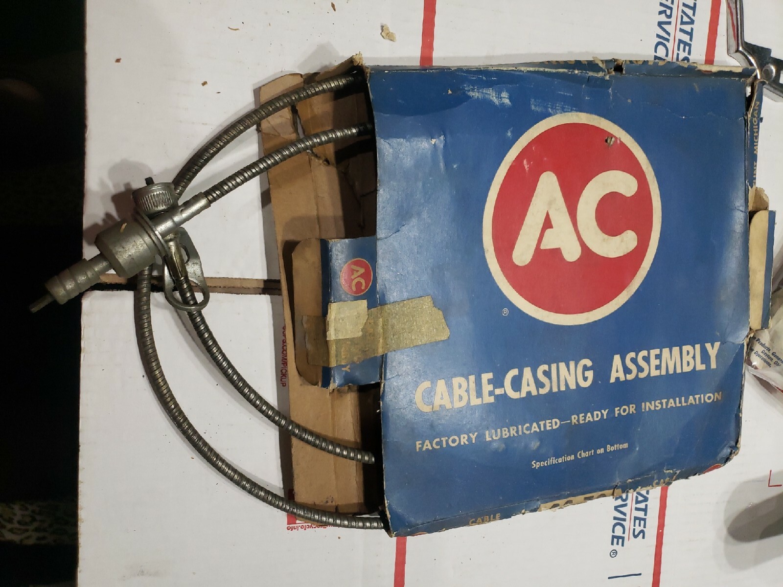 NOS AC CC 70 Speedometer Cable Casing Assembly 1588258 FORD/MERC 59-71 ...