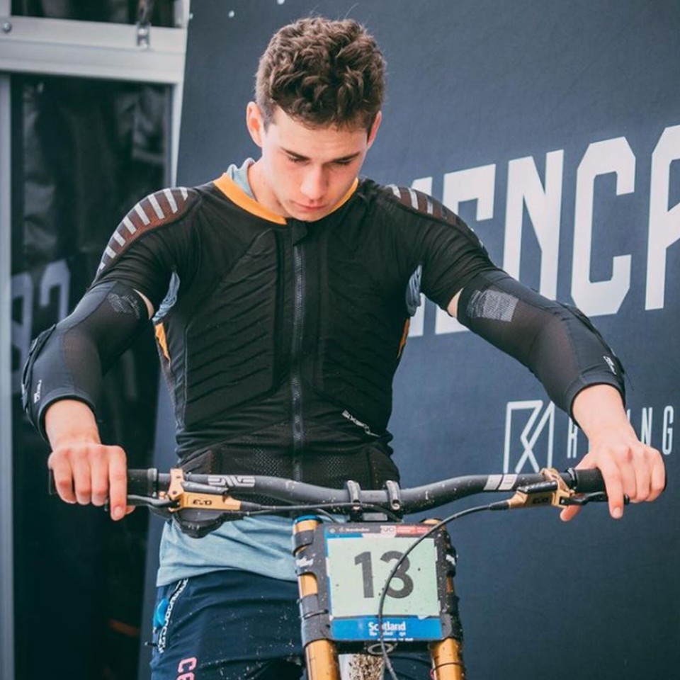 SixSixOne Evo Compression Jacket Upper Body Armour Protection MTB Long ...