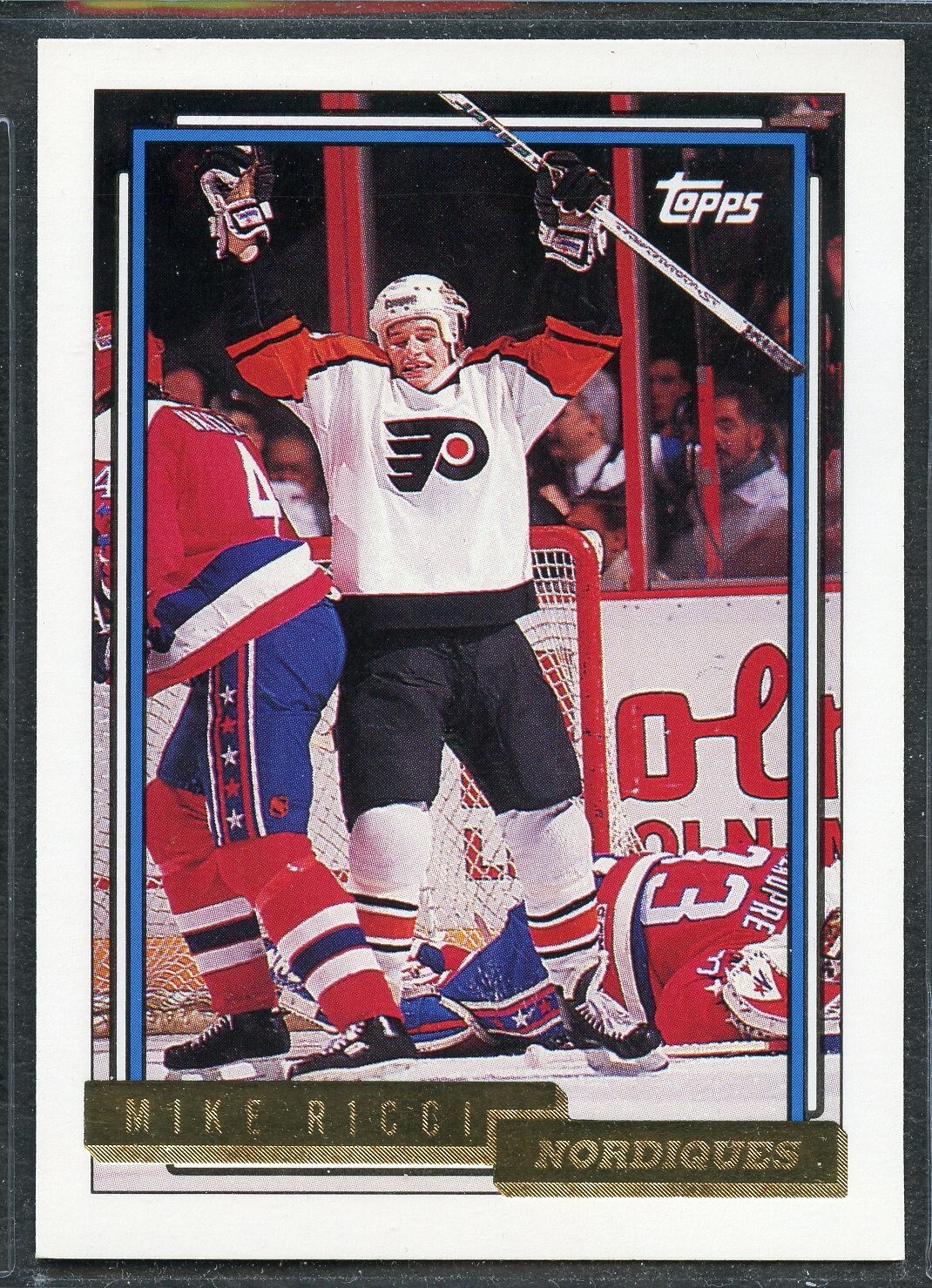 1992-93 Topps GOLD Hockey - #86 - Mike Ricci - Quebec Nordiques | eBay