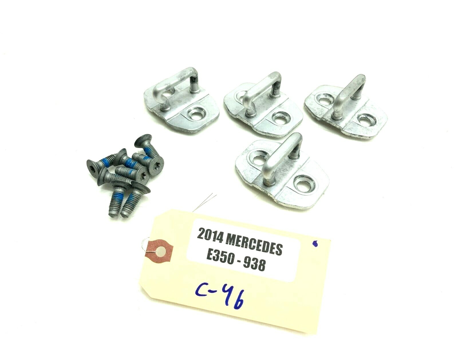 2010-2018 MERCEDES-BENZ E350 W212 DOOR LATCH STRIKER SET X4 OEM. | eBay