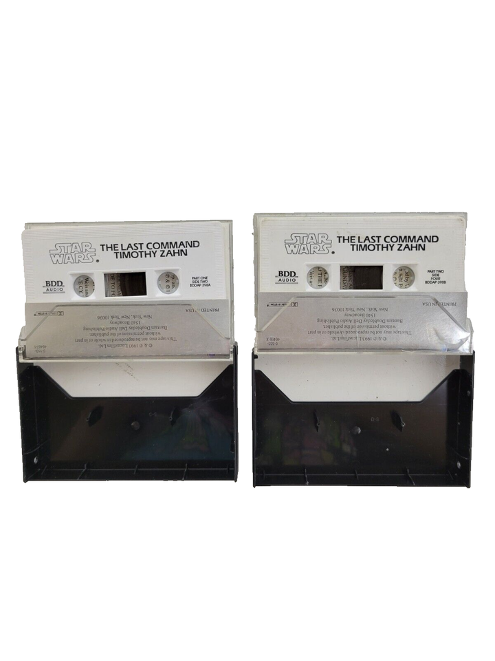 Star Wars The Last Command Part One And Two Audio Book Casette Tapes | eBay