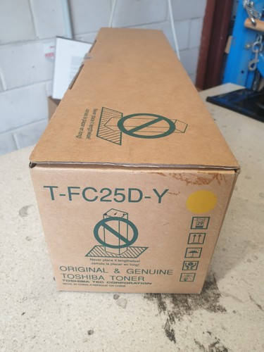 Genuine Toshiba T-FC25D-Y Yellow Toner e-Studio 2040c 2540c 3040c 3540c ...