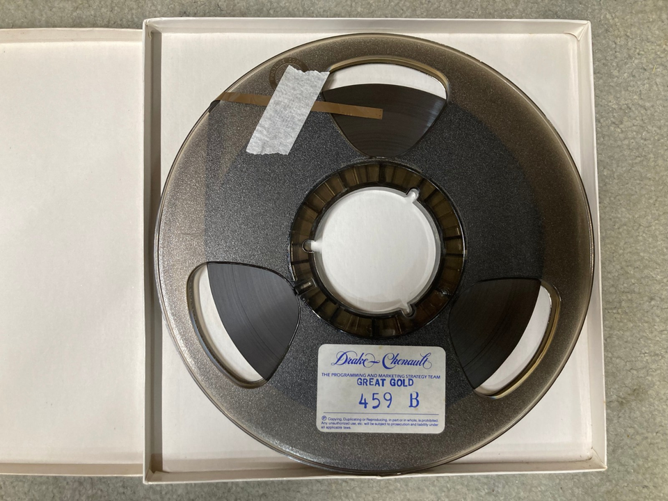 Drake-Chenault -- 6-Set of Great Gold Reel-to-Reel Tapes 10.5" IOB ...