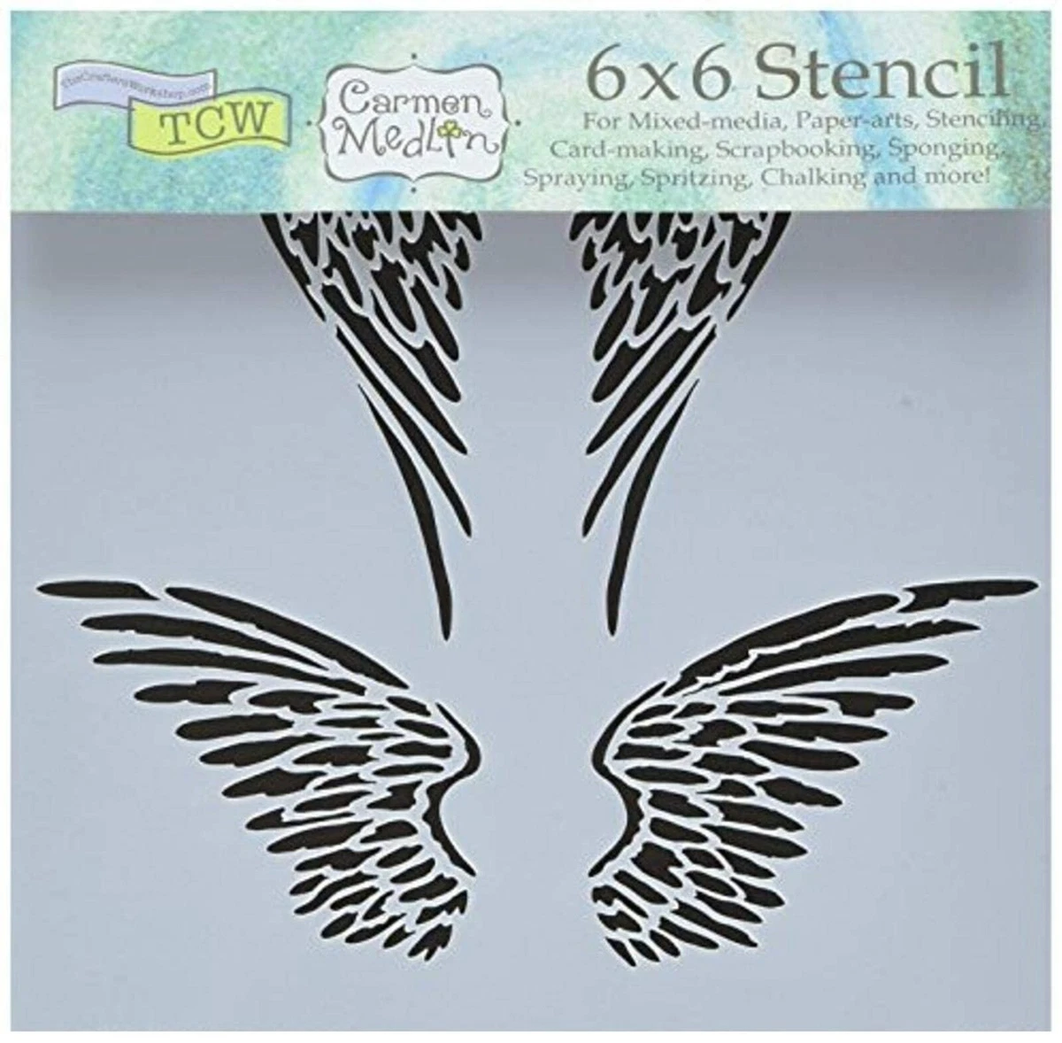 Guardian Angel Stencil