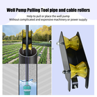Water Well Pump Pulling Tool Pipe Tool and Cable Rollers to Pull or ...