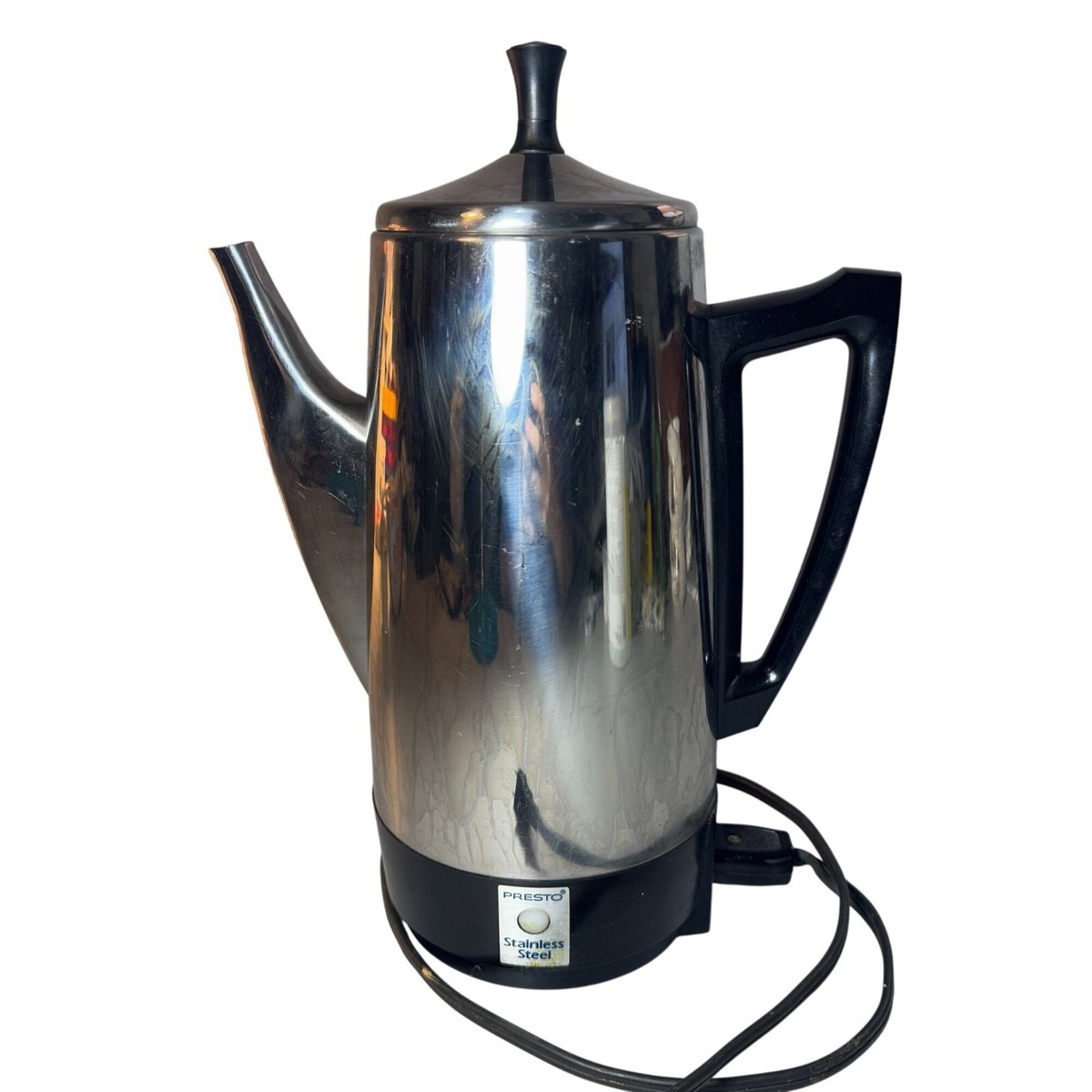 Vintage Presto Stainless Steel Percolator (Electric) | eBay