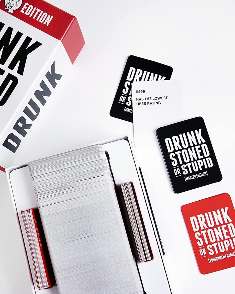 Drunk Stoned or Stupid Master Edition | A Party Game for Friends ...