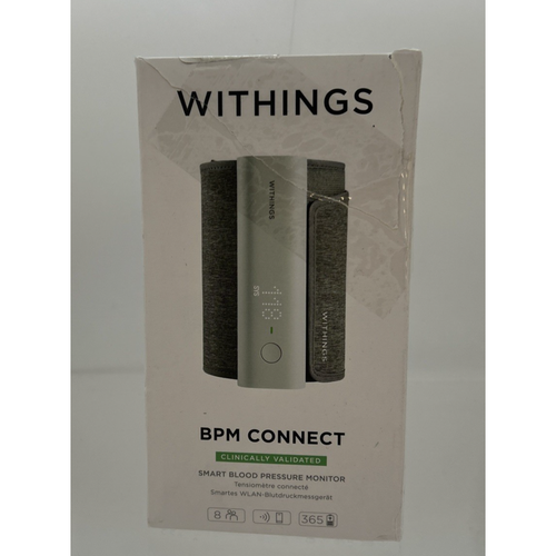 Withings BPM Connect Digital Blood Pressure Heart Rate Monitor - White Open box | eBay