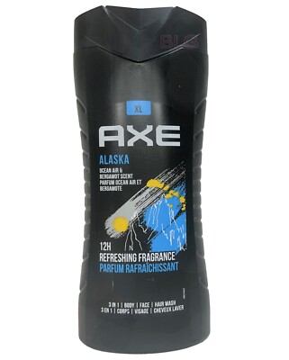 Axe ALASKA Body Wash Dark Chocolate Scent 13.5oz Shower Gel Lotion Body ...