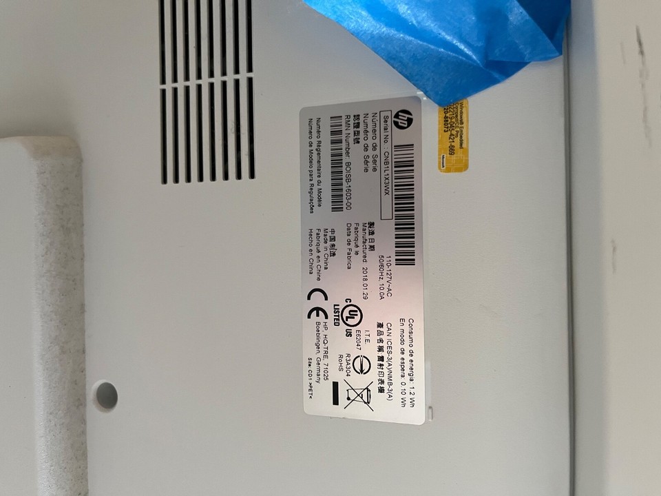 HP Color LaserJet MFP E77822 | eBay